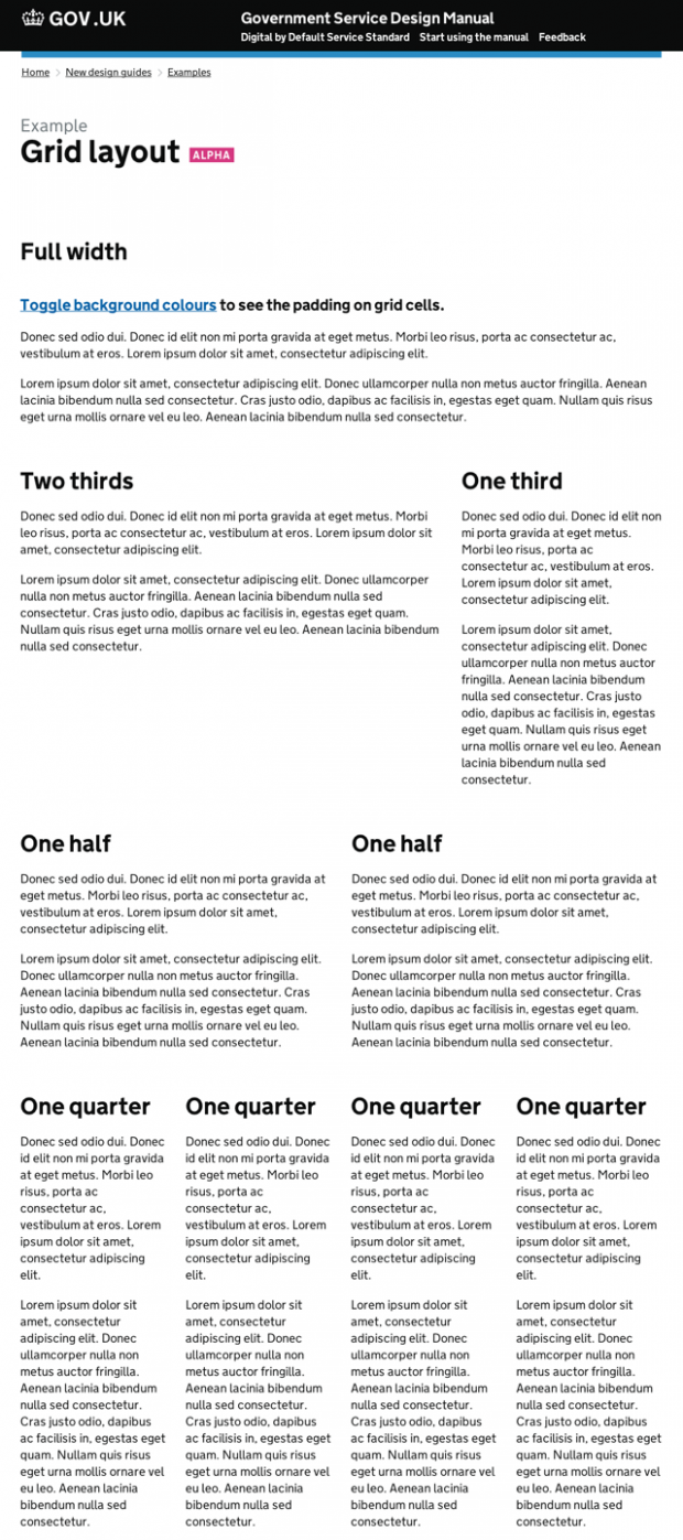 Two new design guides – Design in government