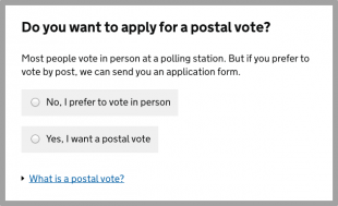 Things we learnt designing ‘Register to vote’ – Design in government