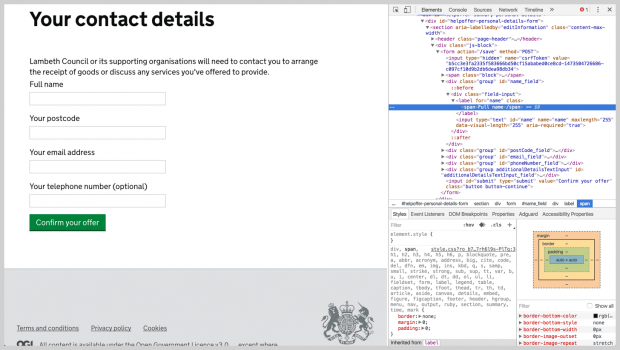 How to prototype in the browser – Design in government