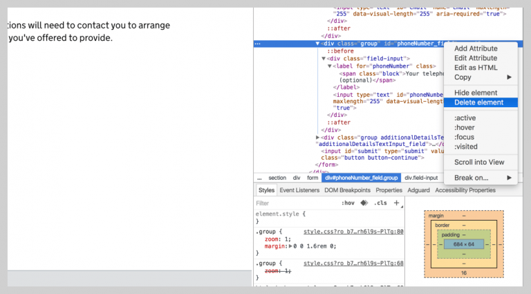 How to prototype in the browser – Design in government