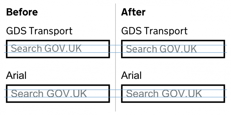 We’ve updated the GOV.UK colours and font – Design in government
