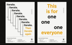 New Design Principles posters – Design in government