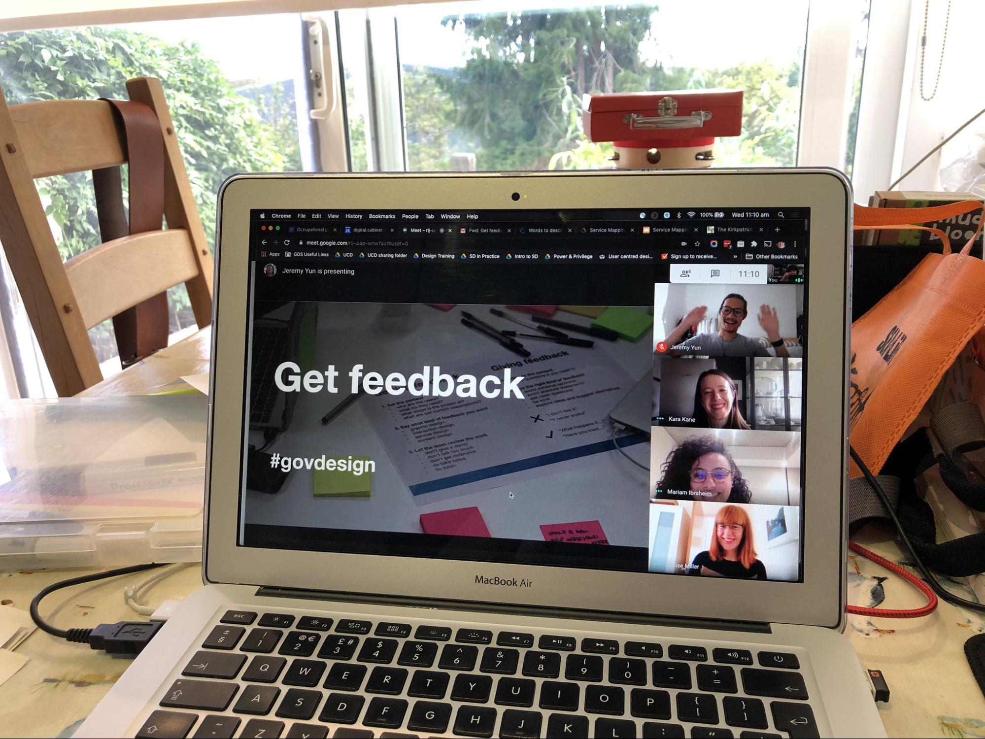 Take part in “Get Feedback” — weekly remote design crits – Design in ...